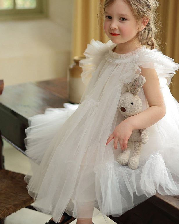 Little Girls Fancy Wedding Dress | Luxury Fashionable Dresses for Girl ...